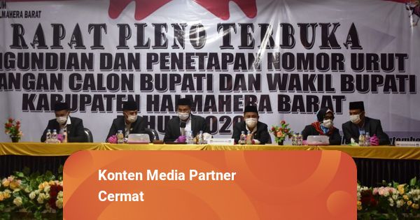 Pengundian Tuntas, Berikut Nomor Urut 4 Paslon di Pilkada Halmahera ... Pengundian Tuntas, Berikut Nomor Urut 4 Paslon di Pilkada Halmahera ...